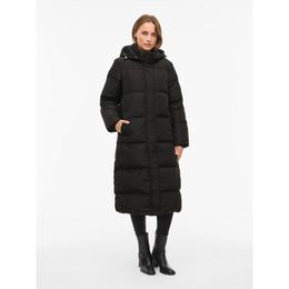 Vila Steppmantel »VISTARI LONG DOWN COAT - NOOS« Black Beauty 40 40 Langer Puffercoat von Vila