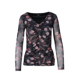 KOROSHI Shirt Damen Gr&ouml;&szlig;e L rosa / schwarz