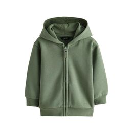 next Sweatjacke Jungen Größe 80 blau / gelb / khaki / rot