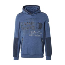 CAMP DAVID Sweatshirt male Blue size XXXL