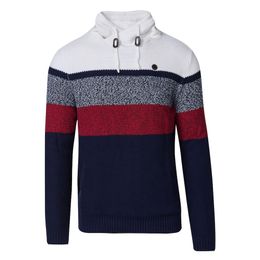 KOROSHI Pullover Herren Gr&ouml;&szlig;e XL navy / rot / wei&szlig;
