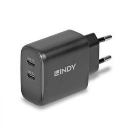 Lindy 73438 65W USB 2 x Typ C GaN Charger