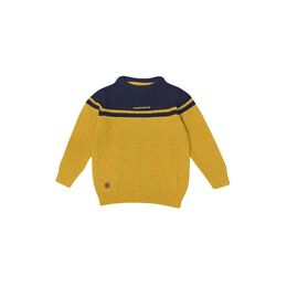 KOROSHI Pullover Jungen Gr&ouml;&szlig;e 152 navy / senf