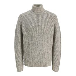 Jack & Jones Jack & Jones Sweater 'JORBLEECKER' male Beige size XS