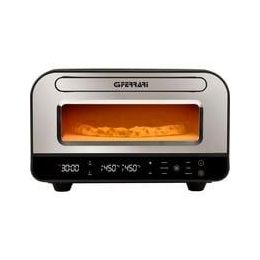 G3FERRARI Pizzaofen Pizza Pro 2 Minuti G10204 edelstahl/schwarz, bis 1.850 Watt, f&uuml;r Pizza &Oslash; 32cm, inkl. Pizzaschieber