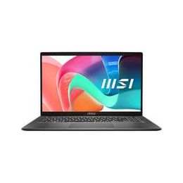 MSI Modern 15 F13MG-802, Notebook grau, Intel Core i5-1334U, Intel Iris Xe Graphics, 16 GB DDR4, 512 GB (512 GB SSD), Windows 11 Home