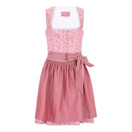 Krüger Dirndl Krüger Madl Dirndl Damen Größe 36 rosé / weiß