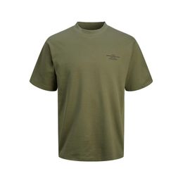 Jack & Jones JACK & JONES T-Shirt 'Blachard' Herren Größe XXL oliv / schwarz