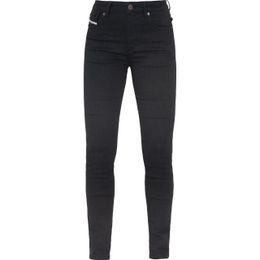 John Doe Ruby Mono Damen Jeanshose schwarz 26/32 - Motorradbekleidung - Damen Motorradbekleidung - Damen Motorradhosen