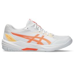 asics Gel-Task 4 Hallenschuhe Damen - weiß - Gr. 38 - Synthetik