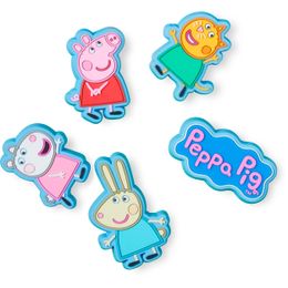 Schuhanstecker Crocs "Jibbitz™ Peppa Pig", Kinder, bunt, PVC, Schuhzubehör, Charm, Anstecker für Crocs Schuhe