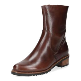 Stiefelette Everybody "Everybody Stiefelette Glattleder", Damen, Gr. 40, braun (kastanie), Glattleder, Schuhe Stiefelette