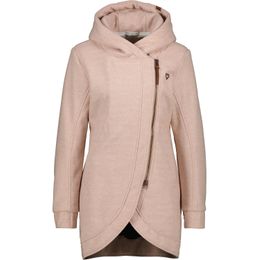 alife and kickin Winterjacke ALIFE & KICKIN "Damen CarlottaAK J", Damen, Gr. L, mahagonium, 80% Polyester 10% Viskose 10% Polyacryl, Jacken