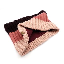 Loop MaxiMo, Baby, Gr. 1, bunt (cassis, multicolor), Strick, Materialmix, colorblocking, casual, Modetücher, Materialmix, gefüttert, wärmend