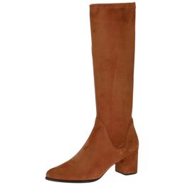 Peter Kaiser Damen Stiefel "Peter Kaiser Stiefel Leder", Gr. 37cognac, Leder, Schuhe