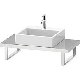 Duravit DuraStyle Konsole DS100C03535 für Aufsatzbecken, 1 Ausschnitt, Stärke 4.5 cm, Eiche terra