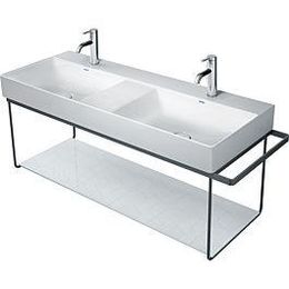 Duravit DuraSquare Metallkonsole 0031184600 126,5 x 45,1 cm, wandhängend, schwarz matt