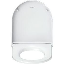 Duravit Univavo WC-Sitz D-shaped compact 0024190000 Absenkautomatik, abnehmbar, Scharniere Edelstahl, Weiß