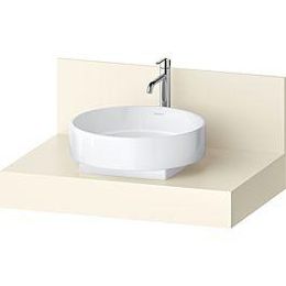 Duravit Balcoon Konsole BA90560IDID0000 80 x 55 x 37 cm, 1 Ausschnitt Becken Mitte, Elfenbein matt