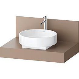 Duravit Balcoon Konsole BA90560IFIF0000 80 x 55 x 37 cm, 1 Ausschnitt Becken Mitte, Umbra matt