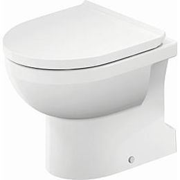 Duravit No. 1 Stand-Tiefspül-WC 2184010000 37x56cm, 4,5 l, Abgang senkrecht, Rimless, weiß