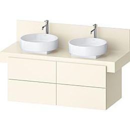 Duravit Balcoon Waschtisch-Unterschrank BA50170JDID0000 wandhängend, 120 x 57 x 53,4 cm, Elfenbein strukturiert, 4 Schubkästen
