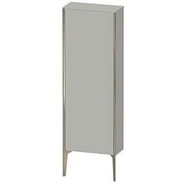 Duravit XViu Halbhochschrank XV1316LB107 50x24x133cm, champagner matt, Tür links, betongrau matt