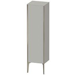 Duravit XViu Halbhochschrank XV1325LB107 40x36x133cm, champagner matt, Tür links, betongrau matt