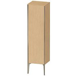 Duravit XViu Halbhochschrank XV1325RB130 40x36x133cm, champagner matt, Tür rechts, Eiche natur