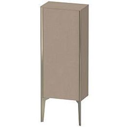 Duravit XViu Halbhochschrank XV1305RB175 40x24x89cm, champagner matt, Tür rechts, leinen