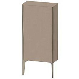 Duravit XViu Halbhochschrank XV1306RB175 50x24x89cm, champagner matt, Tür rechts, leinen