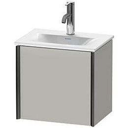 Duravit XViu Waschtisch-Unterschrank XV4030LB207 43x31x39,7cm, 1 Tür, schwarz matt, links, betongrau matt
