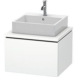 Duravit L-Cube Waschtisch-Unterschrank LC581001818 62 x 54,7 cm, weiß matt, für Konsole, 1Auszug