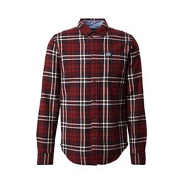 Superdry Button Up Shirt male Red size XXL