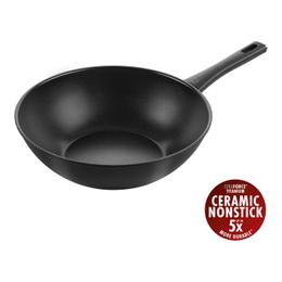 Zwilling Madura Plus Wok, 30 cm, Aluminium, Titanverstärkte keramische Antihaftbeschichtung