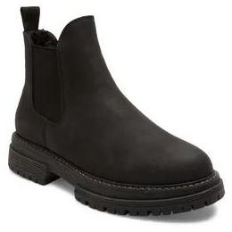 Chelseaboots Roxy "LORENA II BOOT", Damen, Gr. 37, schwarz, Synthetik, Schuhe, Stiefelette, Winterschuhe, gefüttert