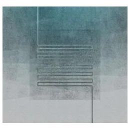 Fototapete Komar "Digitaldruck Vlies - still - Größe 300 x 280 cm", bunt (blau, grau, grün), B:300m L:280m, Vlies, Tapeten, Wohnzimmer, Schlafzimmer