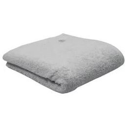 Handtücher Ross "Vita", grau (silbergrau), B:50cm L:100cm, Frottier, Obermaterial: 100% Baumwolle, Handtücher, Bestickung Ross-Emblem