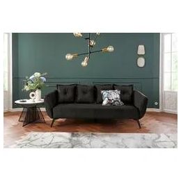3-Sitzer Inosign "Baggio", grau (anthrazit), B:236cm H:80cm T:103cm, Sofas, Zierkissen inklusive