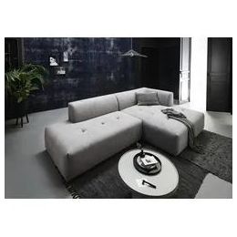 3-Sitzer "Leonardo", grau, B:269cm H:70cm T:153cm, ATLANTIC HOME COLLECTION, Sofas, Ottomane mit XXL-Liegefläche