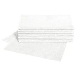 Gästehandtücher Dyckhoff "Kristall", weiß, B:30cm L:50cm, Frottier, Obermaterial: 100% Baumwolle, Handtücher, mit Bordüren