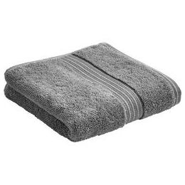 Gästehandtücher Christy "SUPREME", silber, B:40cm L:76cm, Walkfrottier, Obermaterial: 100% Baumwolle, Handtücher, Premium-Gästetücher in Luxusqualität, 650g/m2, 40x76cm, 6er Set