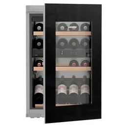 Liebherr Einbauweintemperierschrank "EWTgb 1683 Vinidior", Standardmodul: G (A-G), schwarz, B:59,5cm H:90,6cm T:57,2cm, Weinkühlschränke, FreshAir-Aktivkohlefilter, Kindersicherung