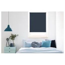 buchheister Seitenzugrollo MYDECO "Win" Gr. 2, blau (blau, weiß), B:120cm H:160cm, Polyester, Rollos, bis Breite 120cm