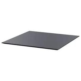 Tischplatte Essentials, schwarz, B:70cm H:1,2cm T:70cm, Massivholz, Tischplatten, Esstischplatte Esstisch-Zubehör Tischplatte, in verschiedenen Formen und Farben erhältlich