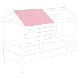 Spielbett-Dachelement Paidi "TINY HOUSE", rosa (ros&eacute;), B:0,49m L:0,65m, MDF, Dachpappen, individuell verstellbar, patentierter Paidi-Sicherheitsverschluss