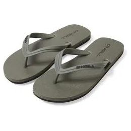 O`Neill Zehentrenner O'NEILL "PROFILE SMALL LOGO SANDALS", Gr. 46, grün (military grün), Synthetik, Schuhe