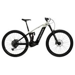 E-Bike KROSS "KROSS E-MTB Moon Boost 1.0 29" grau" Gr. 48, grau (grau, schwarz), Elektrofahrräder, 48cm, 29 Zoll (73,66cm)