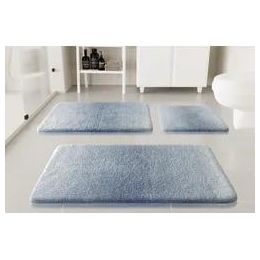 Badematte OTTO HOME "Utta", rose, H:25mm, Polyester, Badematten, Badteppich, getuftet, mit modernem Farbverlauf, flauschig, hochflor