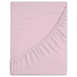 Spannbettlaken bellana "bellana premiumstretch", puder, 1 Stk., Jersey-Elasthan, 90-120x200-220 18-35, Jersey-Elasthan, Obermaterial: 95% Baumwolle, 5% Elasthan, Bettlaken, super elastisch